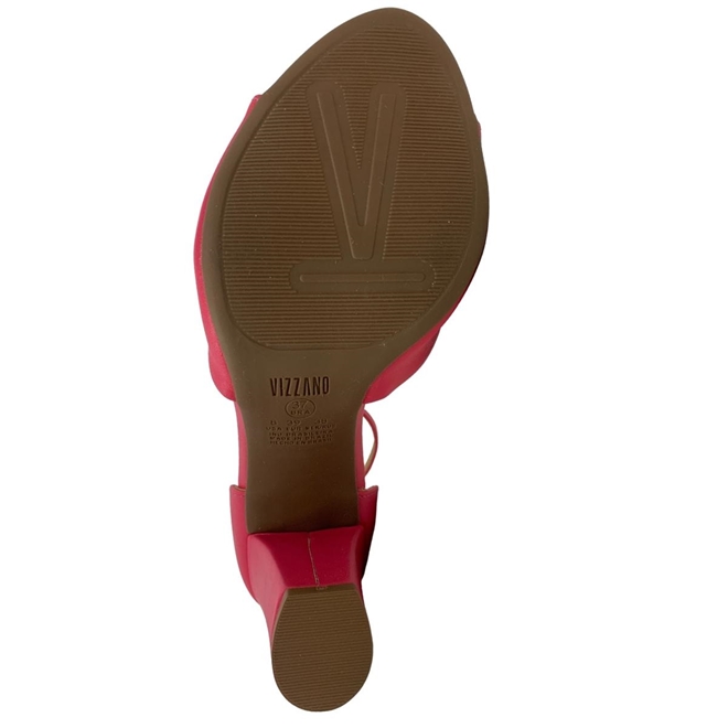 Sandália de Salto Vizzano Feminina 62624067286 - Rosa pink - Sandália ...