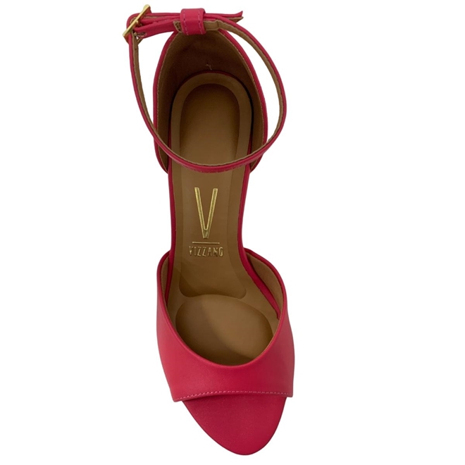 Sandália de Salto Vizzano Feminina 62624067286 - Rosa pink - Sandália ...