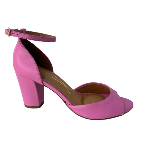 Sandália de Salto Vizzano Feminina 62624067286 - Rosa - Sandália de ...