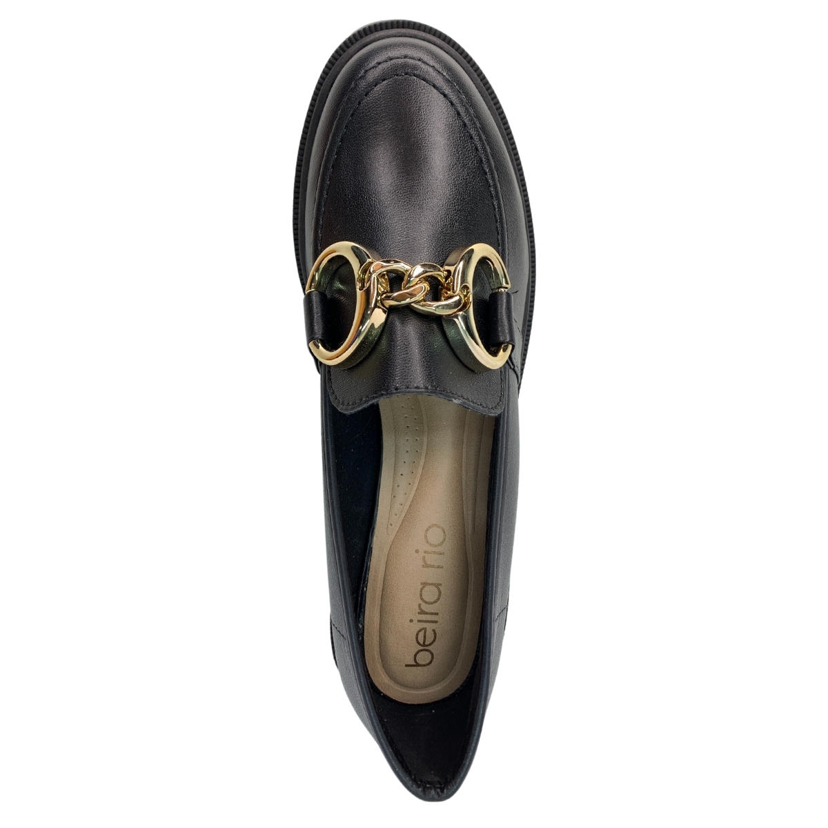 Sapato Plataforma Beira Rio Feminino 43001029569 - Preto - Sapato ...