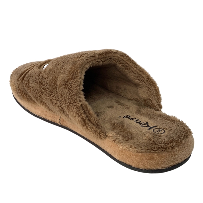 Pantufa Peluciada Katurê Feminina 429 - Marrom caramelo - Pantufa ...