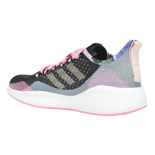 Tênis Adidas Fluidflow Feminino - Preto/Rosa - Tênis Adidas Fluidflow Feminino - Preto/Rosa - Adidas