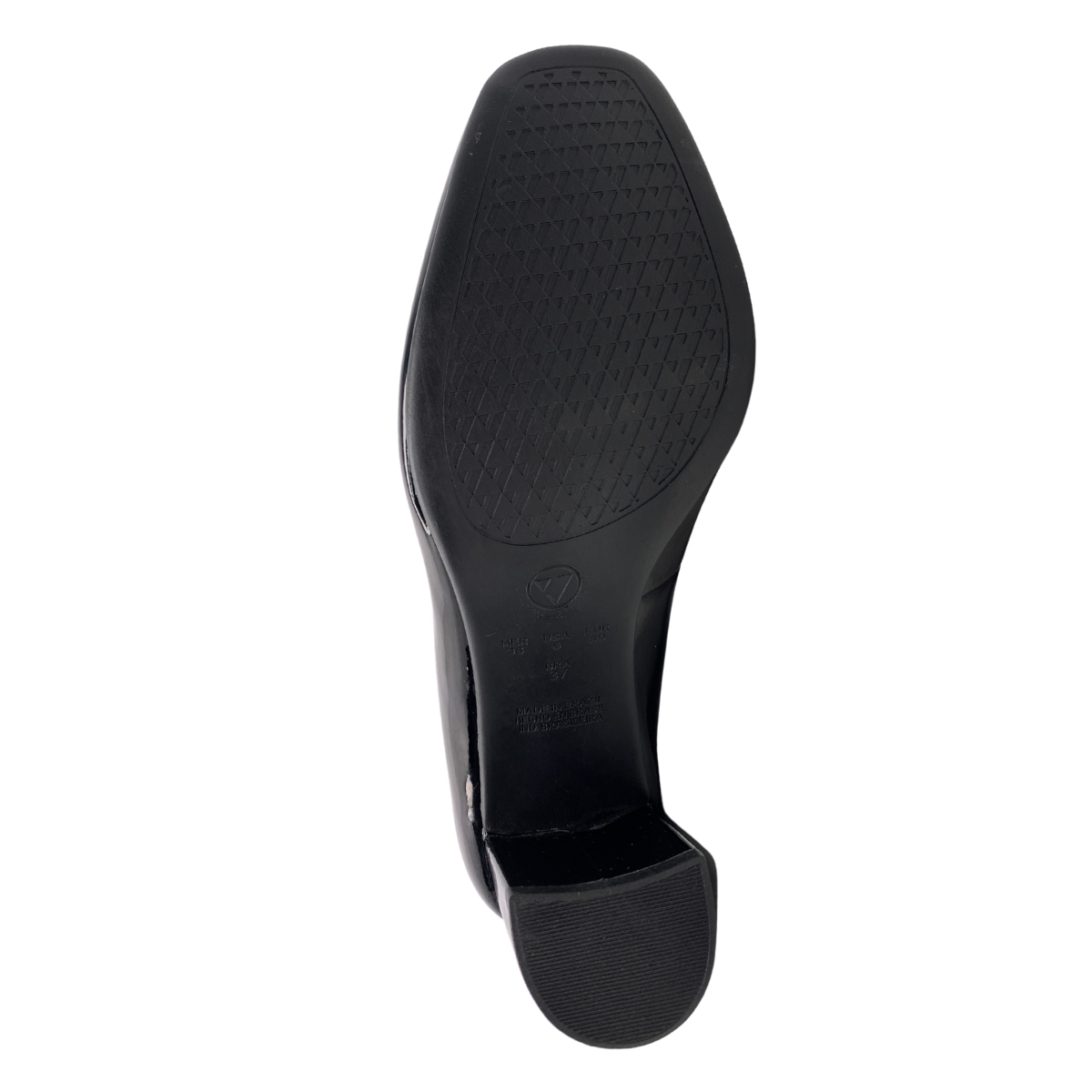 Sapato Salto Bloco Via Uno Feminino 320001 - Preto - Sapato Salto Bloco ...