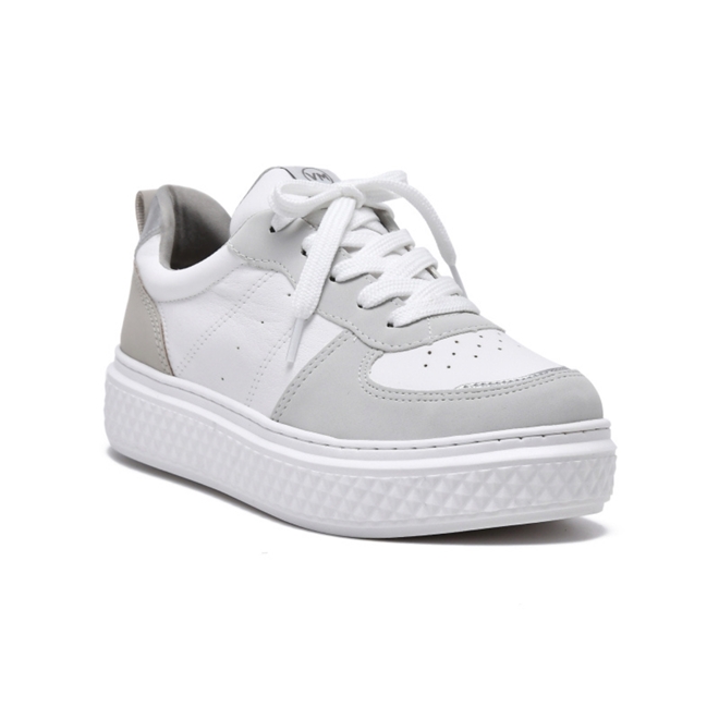Tênis Plataforma Via Marte Feminino 2315005 - Branco/Cinza - Tênis ...