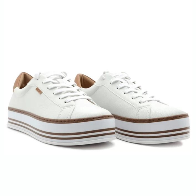Tênis Casual Anacapri Feminino C3011500240001 - Branco - Tênis Casual ...
