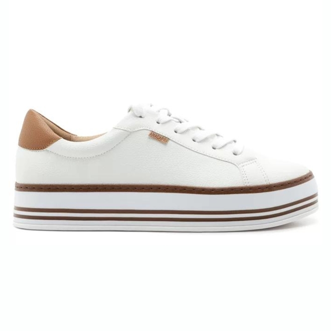 Tênis Casual Anacapri Feminino C3011500240001 - Branco - Tênis Casual ...