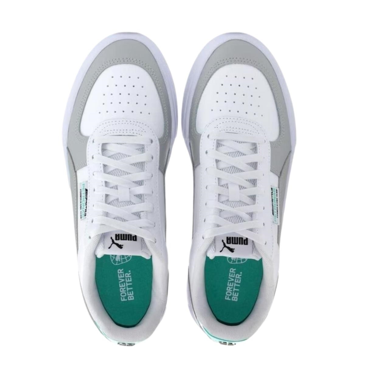 Tênis Puma Caven MAPF1 Masculino - Branco/Cinza/Verde - Tênis Puma ...