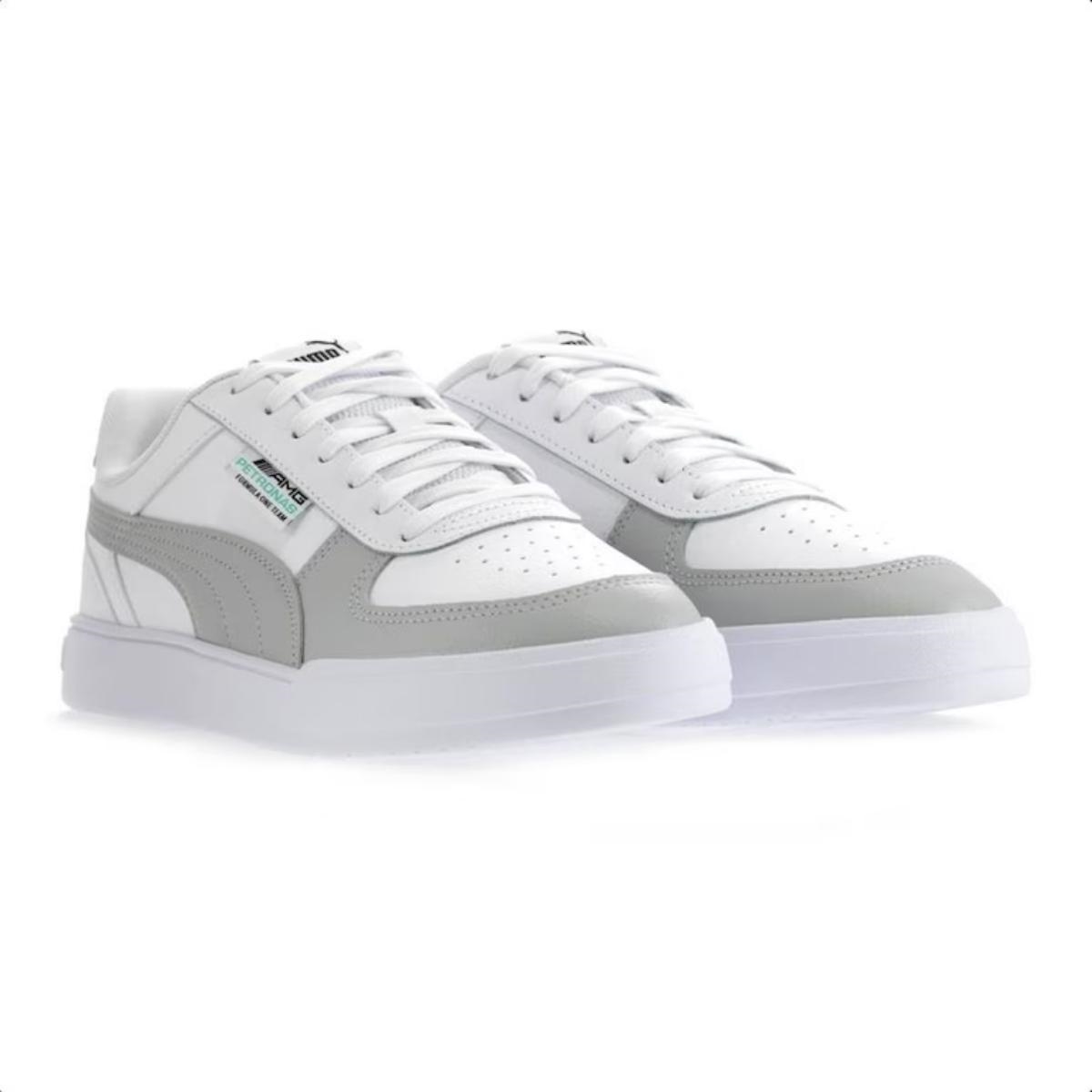Tênis Puma Caven MAPF1 Masculino - Branco/Cinza/Verde - Tênis Puma ...