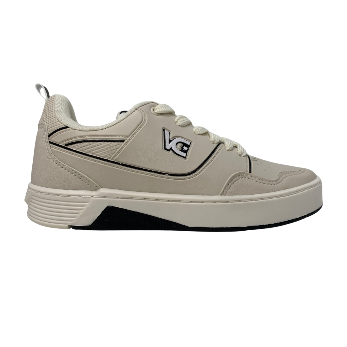 Tênis Vanscy V2915 - OFF White /Preto - Tênis Vanscy V2915 - OFF White ...