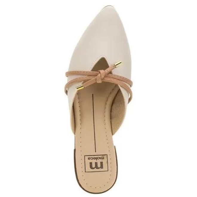 Mule Bico Fino Moleca Feminino 54443159921 - Mule Bico Fino Moleca ...