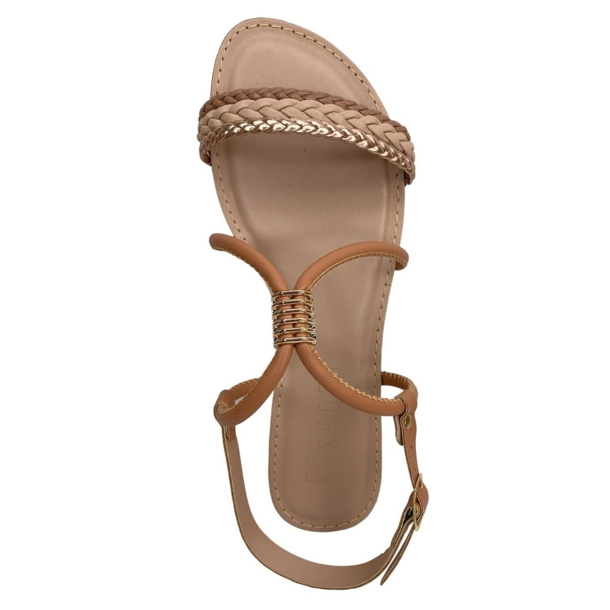 Sandália Casual Fs Shoes Feminina 1104 - Sandália Casual Fs Shoes ...